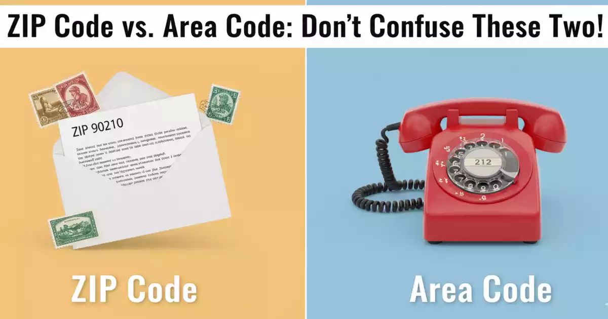 ZIP Code vs. Area Code: Don't Confuse These Two! - USZipCodes